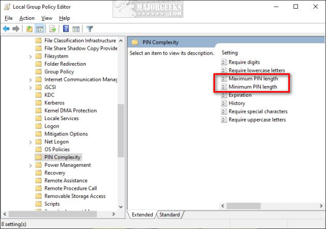 How to Change the Minimum and Maximum PIN Length in Windows 10 & 11 ... How to Change the Minimum and Maximum PIN Length in Windows 10 & 11 ...